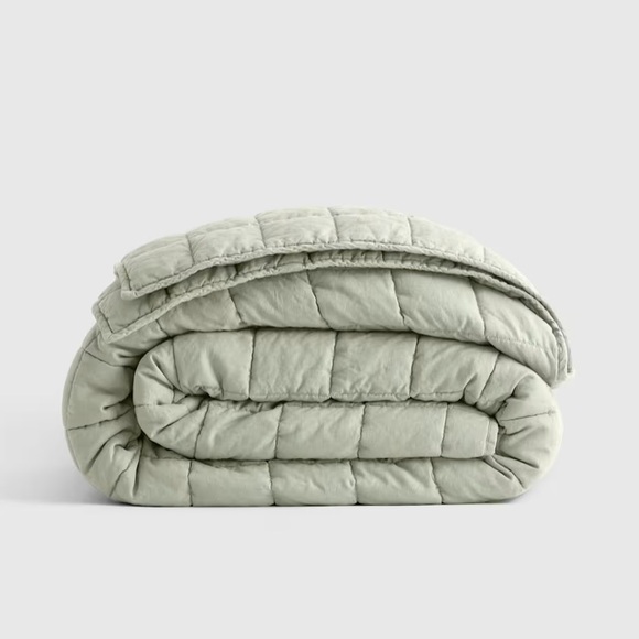 Quince | Bedding | Nwt Quince European Linen Box Quilt Kingcal King ...